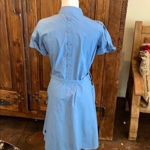 Wesc | Dresses | Wesc Futuristic Take On Cotton Blue | Poshmark
